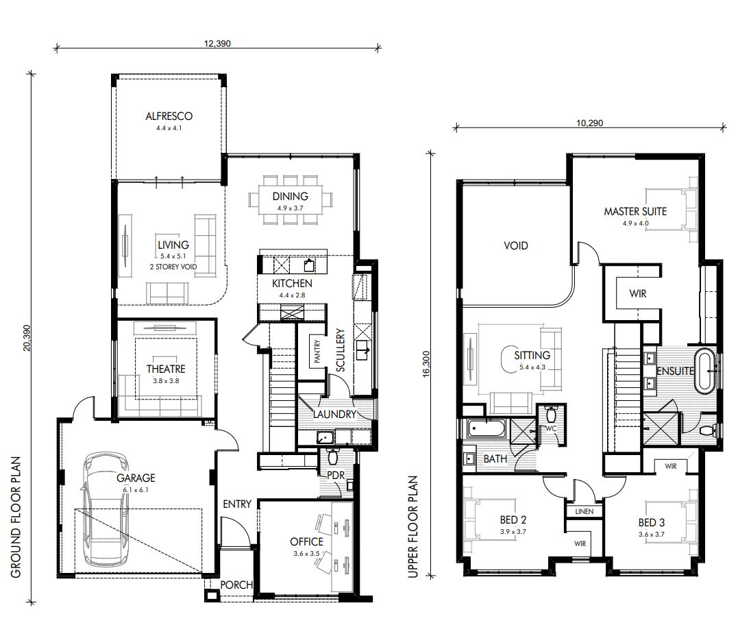THE BIANCA | CLASSIC | 3 x 2 Home Design | View Floorplans, Images & More